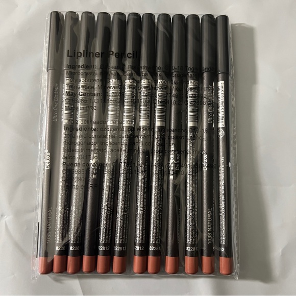 Makeup | New 12pc Italia Deluxe Ultra Fine Lip Liner Set Natural | Poshmark